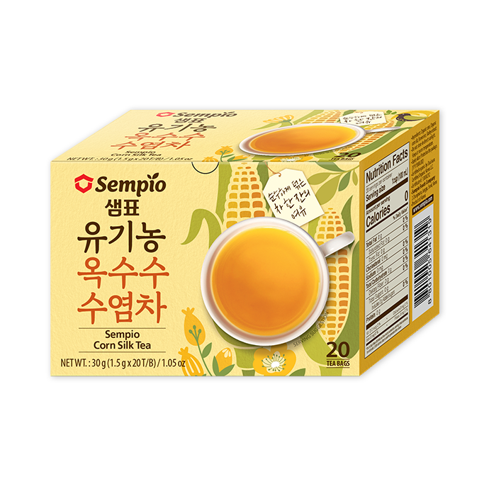 Sempio Corn Silk Tea 20T | Refreshing Korean Herbal Drink UK – World ...