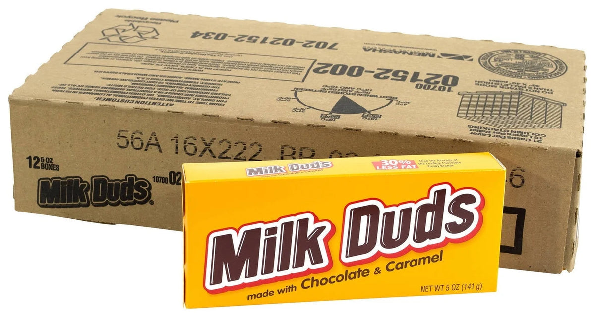 Hershey's Milk Duds Big Box 141G - Case of 12 | Chewy Caramel Sweets ...