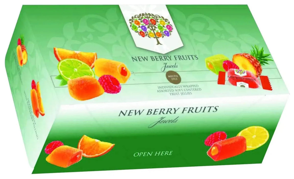 Meltis New Berry Fruits Giftbox 300G | Classic British Sweets | Buy ...