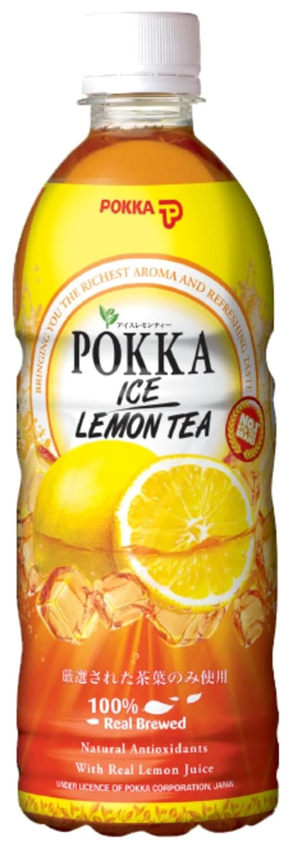 Pokka Lemon Tea 500ml | Refreshing Iced Tea Drink UK – World Food Shop