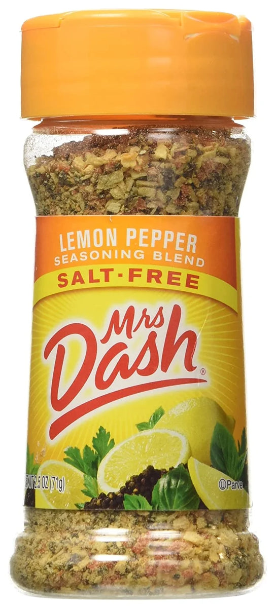 Mrs Dash Lemon Pepper Seasoning 2.5oz | Salt-Free Flavour – World Food Shop