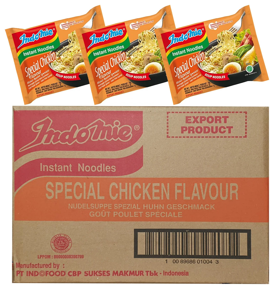 Indomie Special Chicken Noodles 75g - Case of 40 | Bulk Buy UK – World ...