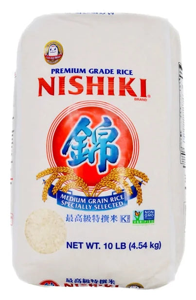 Nishiki Musenmai Rice 4.54KG | No-Wash Japanese Short Grain – World ...