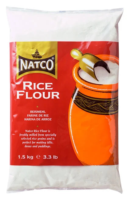 Natco Rice Flour 500G | Gluten-Free Baking & Cooking Essential – World ...