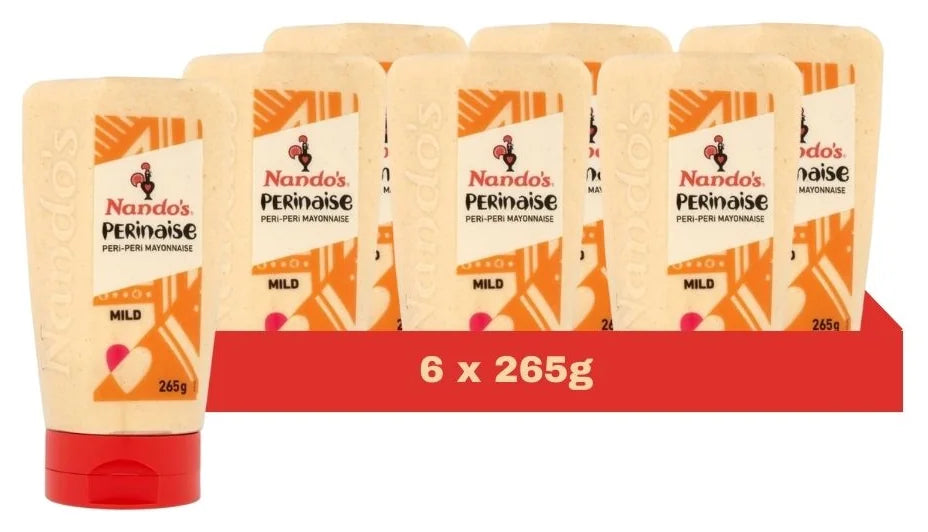 Nando's Mild Perinaise 265G (Case of 6) | Authentic Peri-Peri Mayo ...
