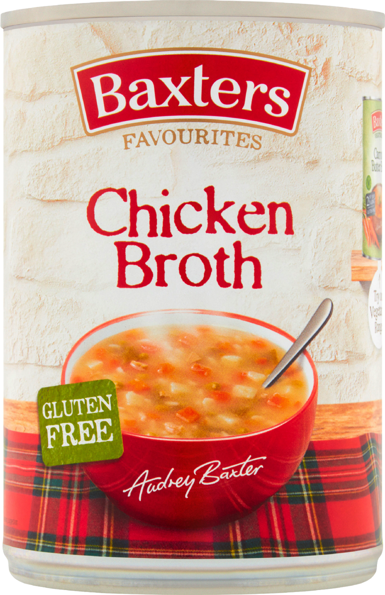 Baxters Favourites Chicken Broth 400G | Rich & Savoury Soup Base ...
