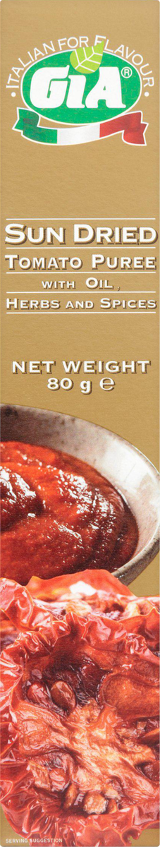 Gia Sun-Dried Tomato Puree Tube 80G - Gourmet Cooking Essential – World ...