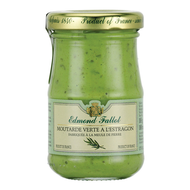 Fallot Dijon Mustard with Tarragon 105G | Gourmet French Mustard ...