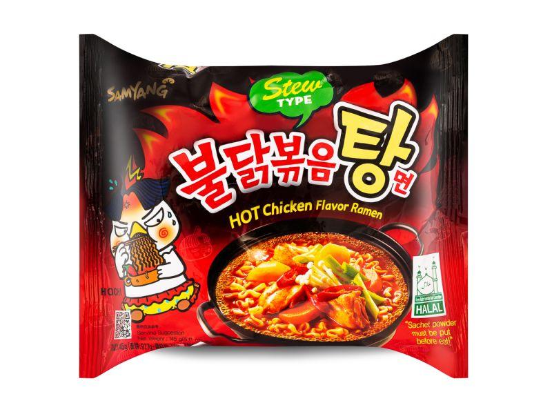 Samyang Hot Chicken Ramyun (Stew) 145G | Fiery Korean Noodles – World ...