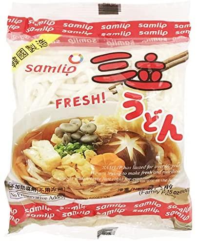 Samlip Fresh Udon(No Soup Base) 3Pk 600G — World Food Shop
