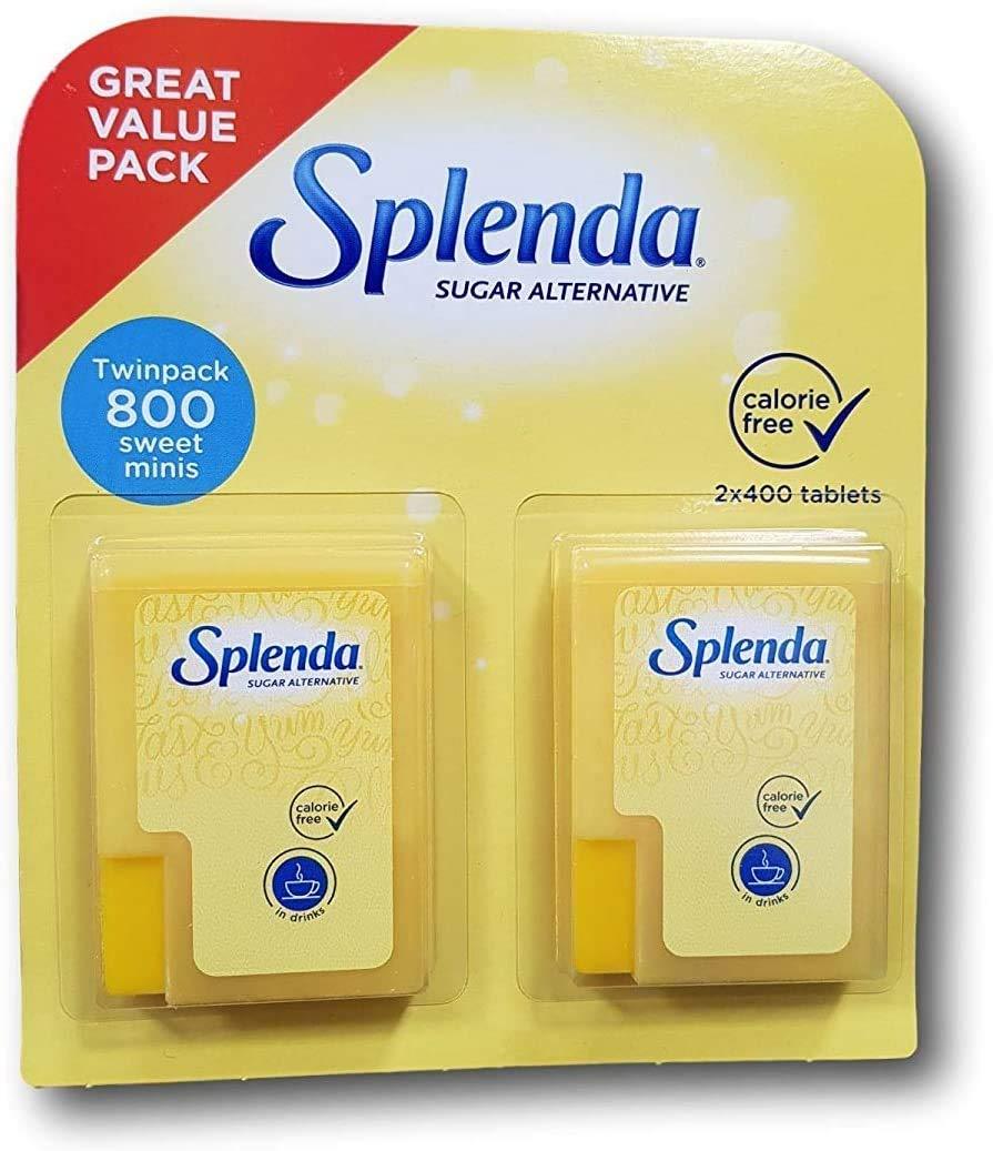 Splenda Minis Sweetener Tablets Twin Pack | 800 Tablets | Calorie-Free ...