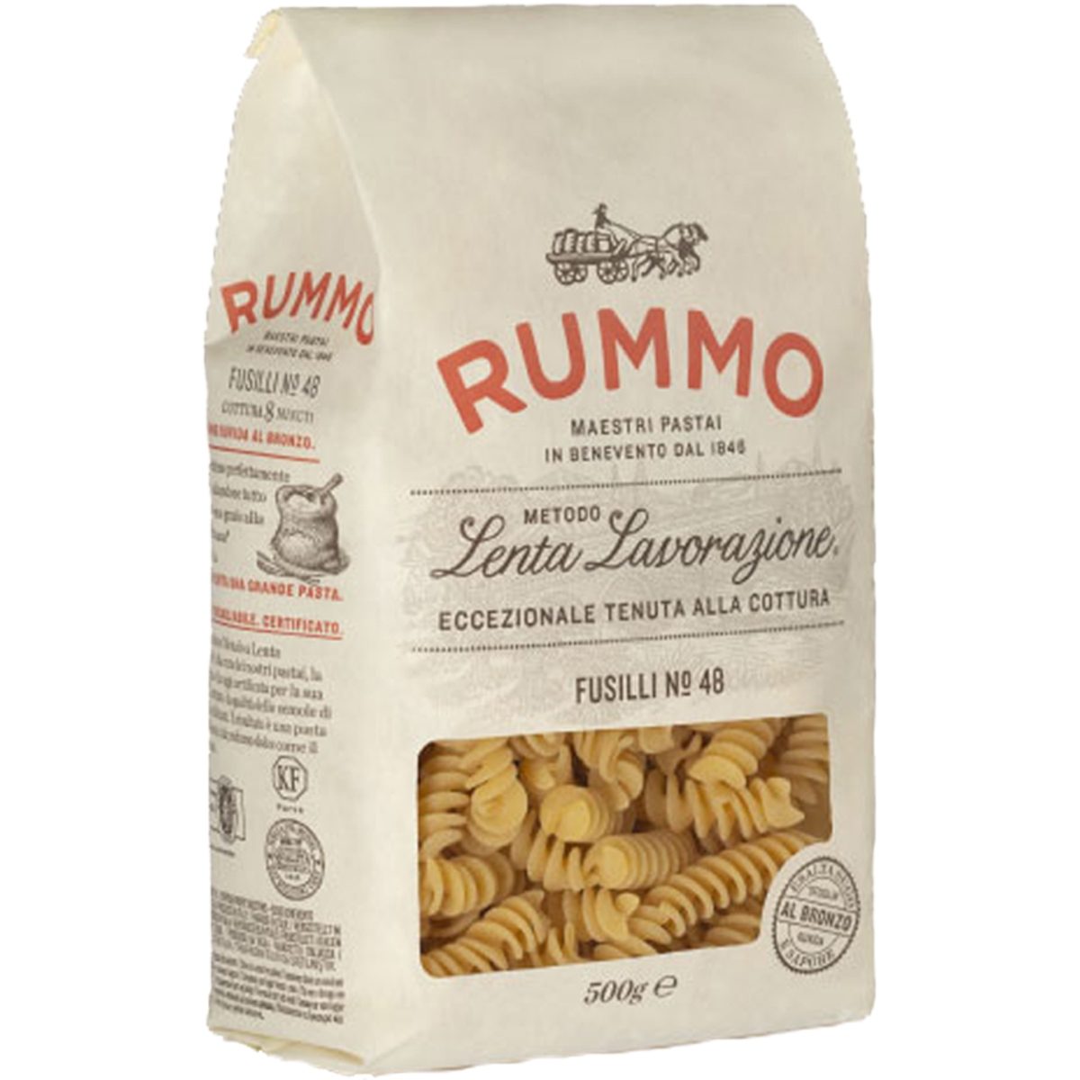 Rummo No.48 Fusilli Pasta 500G | Authentic Italian Bronze-Drawn – World ...