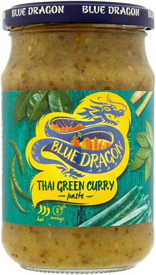 Blue Dragon Thai Green Curry Paste 285G | Authentic Thai Curry – World ...