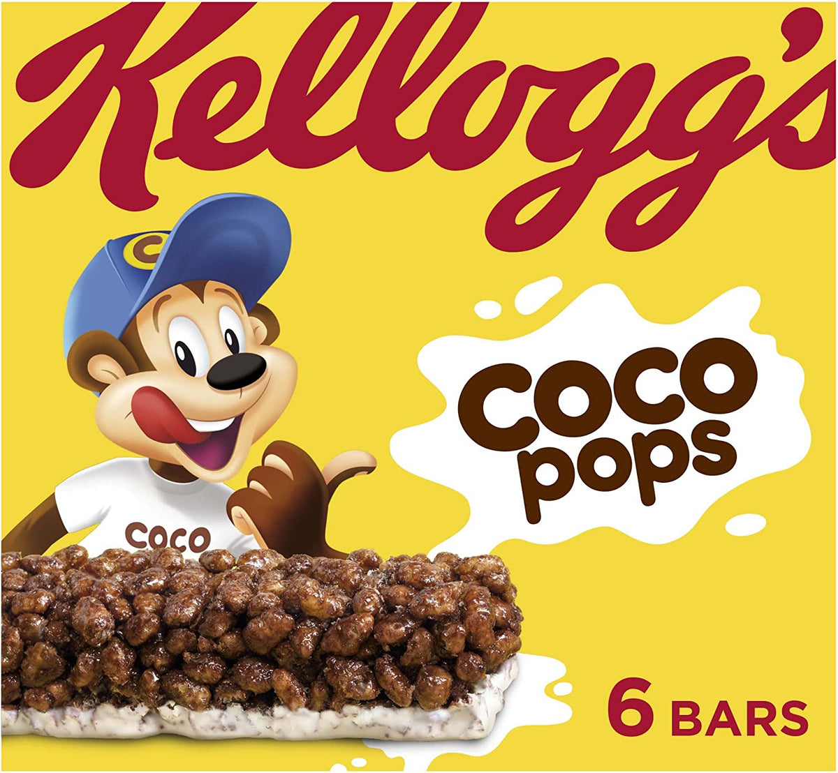Kellogg's Coco Pops Snack Bar 6x20G — World Food Shop