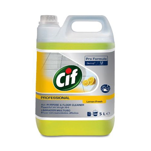 CIF Professional All Purpose Cleaner Lemon 5L | Multi-Surface ...