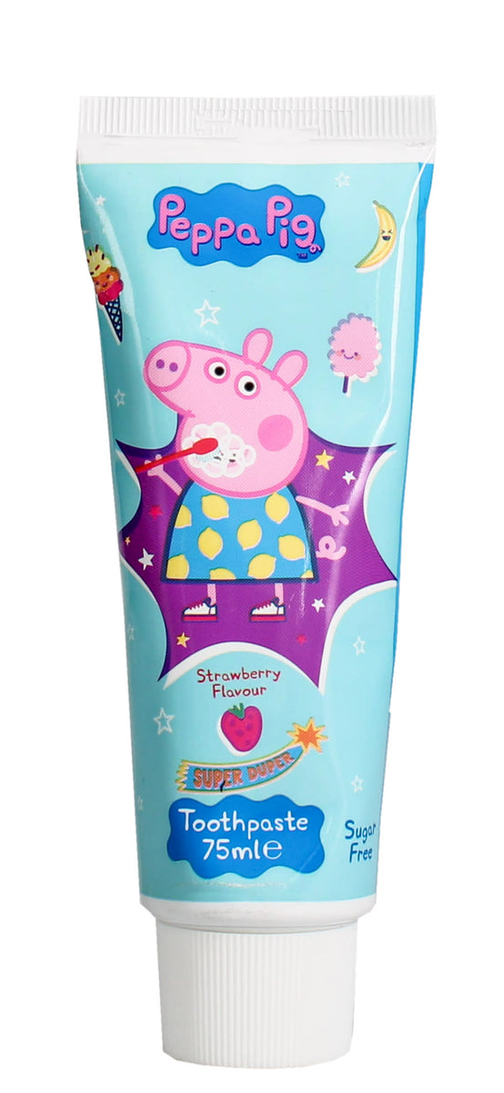 Peppa Pig Mild Strawberry Toothpaste 75ml | Kids Dental Care – World ...