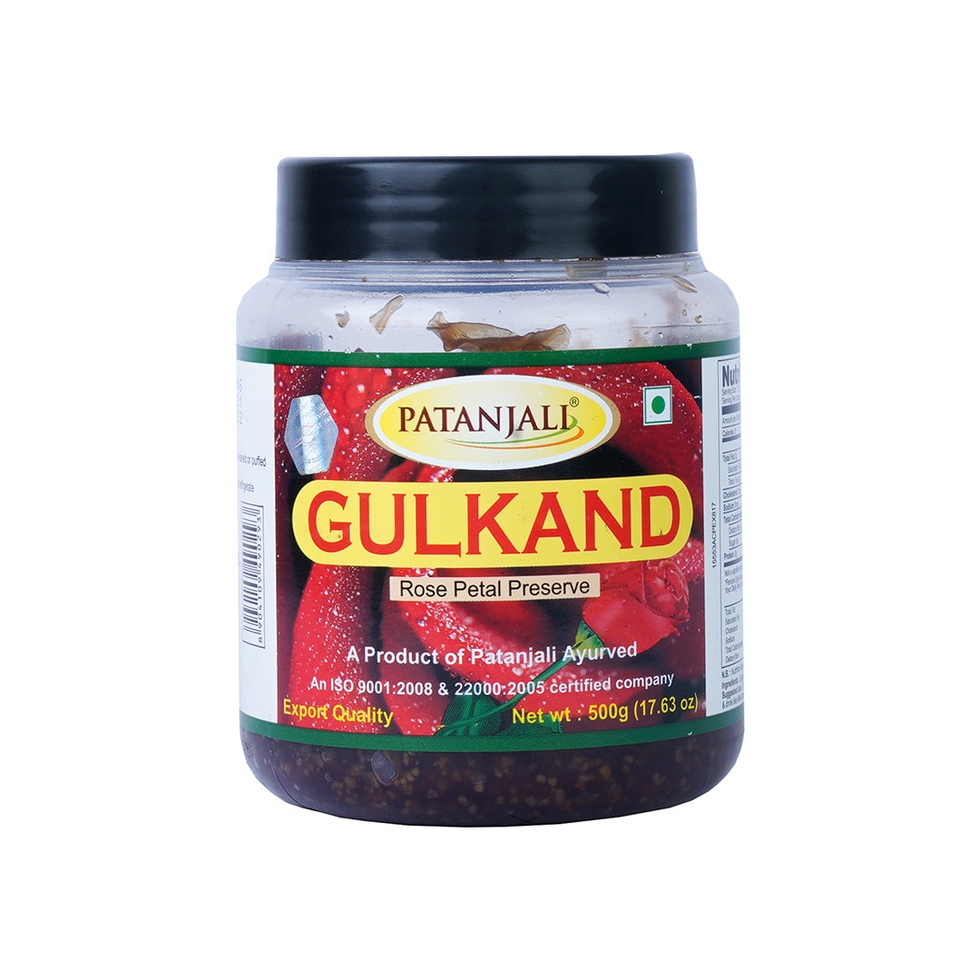 Patanjali Gulkand (Rose Petal Preserve) 500G - Natural & Delicious ...