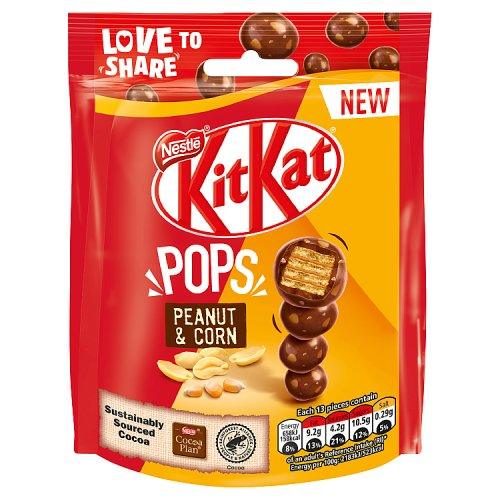 Nestle Kit Kat Pops Peanut & Corn Milk Chocolate Pouch 95G – World Food ...