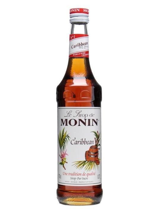 Monin Caribbean Syrup 70cl | Tropical Drink Mixer & Cocktail Flavour ...